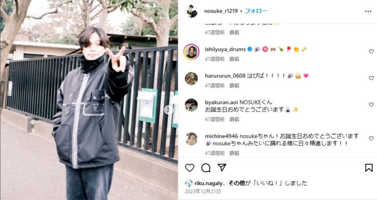 NOSUKEのWiki経歴！出身や年齢は？ダンサーとして活躍！ルーキー時代の画像も！